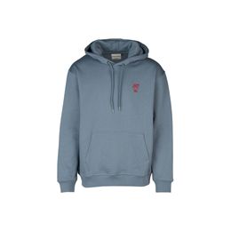 Cleptomanicx Sweatshirt 'Sketch Gull' Herren Gr&ouml;&szlig;e XL blau