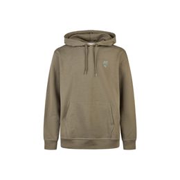 Cleptomanicx Sweatshirt 'Sketch Gull' Herren Gr&ouml;&szlig;e L braun