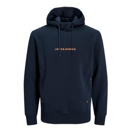 Jack & Jones Jack & Jones Sweatshirt 'JJTree' Herren Gr&ouml;&szlig;e XXL marine / orange