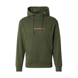 Jack & Jones Jack & Jones Sweatshirt 'JJTree' Herren Gr&ouml;&szlig;e L oliv / orange