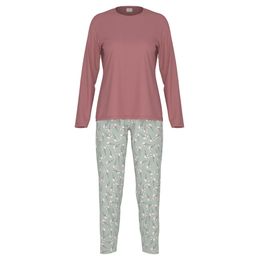 Mey Pyjama 'Blooming Buds' Damen Gr&ouml;&szlig;e XXXL bunt Winterkleid