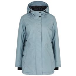 Covered Jacke 'FIONA2' mit Kapuze Damen Gr&ouml;&szlig;e S hellblau