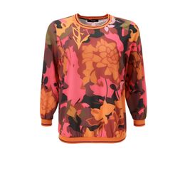 Aniston Shirt Damen Gr&ouml;&szlig;e 7XL braun / orange / pink / rostrot