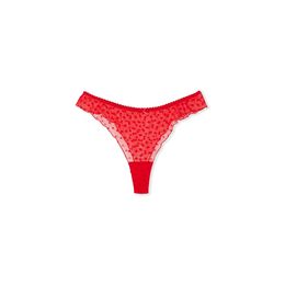Etam String 'Voleuse Dots' Damen Gr&ouml;&szlig;e XS rot