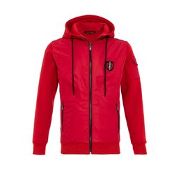Cipo & Baxx Cipo & Baxx Sweatjacke Herren Gr&ouml;&szlig;e L rot / schwarz