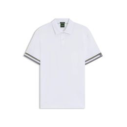 BOSS Poloshirt Herren Gr&ouml;&szlig;e XXL neongr&uuml;n / schwarz / wei&szlig;
