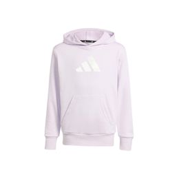 adidas Sportswear Sweatshirt M&auml;dchen Gr&ouml;&szlig;e 128 pastelllila / wei&szlig;