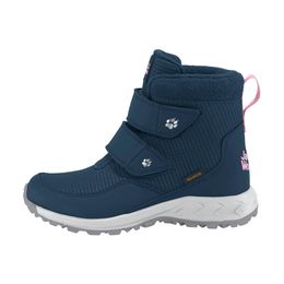 Jack Wolfskin Snowboots Jungen Gr&ouml;&szlig;e 32 navy / gelb / pink