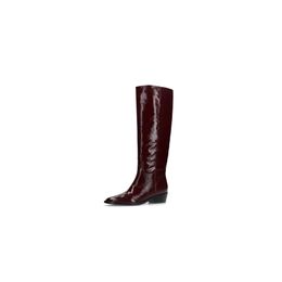Manfield Stiefel Damen Gr&ouml;&szlig;e 39 dunkelrot Winterschuhe