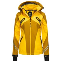 Rock Creek Outdoorjacke Damen Gr&ouml;&szlig;e XXL gelb / dunkelgelb / schwarz
