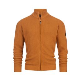 INDICODE Jeans Strickjacke 'Layton' Herren Gr&ouml;&szlig;e S braun