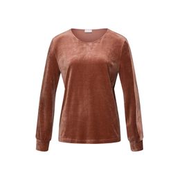 Hanro Sweatshirt ' Favourites ' Damen Gr&ouml;&szlig;e XL bronze