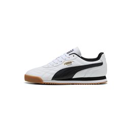 Puma Sneaker 'Roma Anniversario' Herren Gr&ouml;&szlig;e 41/41.5 gold / schwarz / wei&szlig;
