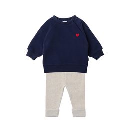 Liliput Set 'Herz' Jungen Gr&ouml;&szlig;e 62/68 blau