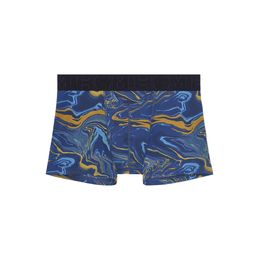 HOM Boxershorts 'Funky Style HO1' Herren Gr&ouml;&szlig;e M blau / navy / dunkelgelb