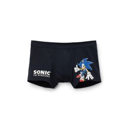 Iuman Intimissimi Uomo Boxershorts 'Sega Sonic' Herren Gr&ouml;&szlig;e S blau / nachtblau / rot / offwhite