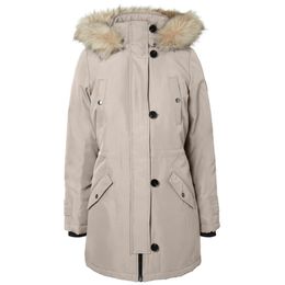 V&eacute;ro Moda Vero Moda Parka 'VMExcursion Expedition' Damen Gr&ouml;&szlig;e XL greige Winterjacke