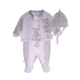 La Bortini Set Jungen Gr&ouml;&szlig;e 56/62 grau