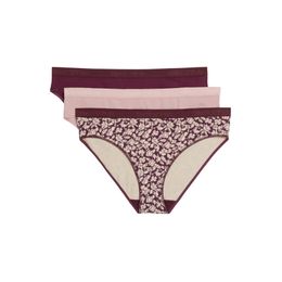 Marc O'Polo Marc O'polo Slip ' Essentials ' Damen Gr&ouml;&szlig;e S lila / hellpink / bordeaux
