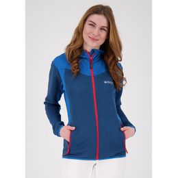 Deproc Fleecejacke 'ELM WMN' Damen Gr&ouml;&szlig;e M blau