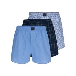 Almonu Boxershorts 'Web' Herren Gr&ouml;&szlig;e XL blau