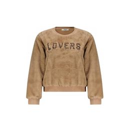 Deeluxe Sweatshirt 'KYLERA' M&auml;dchen Gr&ouml;&szlig;e 140 camel / braun