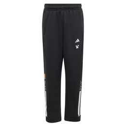 adidas Sportswear Sporthose 'Minecraft' Jungen Gr&ouml;&szlig;e 92 schwarz / wei&szlig;