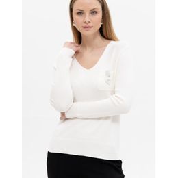 Passioni Pullover Damen Gr&ouml;&szlig;e L naturwei&szlig;
