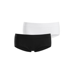 Lascana Panty Damen Gr&ouml;&szlig;e M schwarz / wei&szlig;