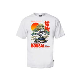 Oldskull T-Shirt 'ASIAN BONSAI' Herren Gr&ouml;&szlig;e S wei&szlig;