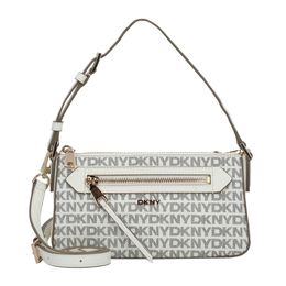 DKNY Schultertasche 'Bryant' Damen Gr&ouml;&szlig;e One Size grau / wollwei&szlig;