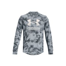 Under Armour Sportsweatshirt 'Rival' Herren Gr&ouml;&szlig;e XXL opal / taubenblau / wei&szlig;