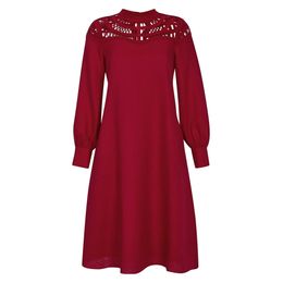 Madeleine Mode Madeleine Kleid Damen Gr&ouml;&szlig;e 42 rot Winterkleid