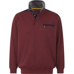 Babista Sweatshirt 'Rizaltio' Herren Gr&ouml;&szlig;e L marine / anthrazit / karminrot