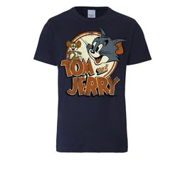 logoshirt T-Shirt 'Tom & Jerry' Damen Gr&ouml;&szlig;e M dunkelblau