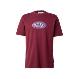 adidas originals T-Shirt '90s' Herren Gr&ouml;&szlig;e XXL flieder / violettblau / rosa / bordeaux