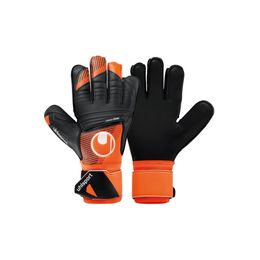 Uhlsport Sporthandschuhe Herren Gr&ouml;&szlig;e S orange / schwarz