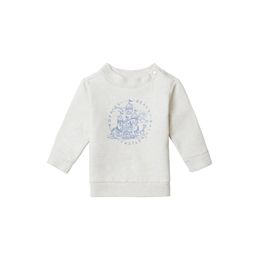 Noppies Sweatshirt 'Bound Brook' Jungen Gr&ouml;&szlig;e 56 beige / blau
