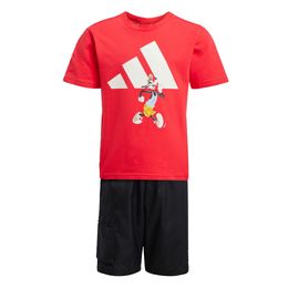 adidas Sportswear Trainingsanzug 'Disney Mickey Mouse' Jungen Gr&ouml;&szlig;e 104 gelb / rot / schwarz / wei&szlig;