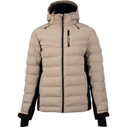 Brunotti Outdoorjacke 'Sanclair' Herren Gr&ouml;&szlig;e L beige / schwarz