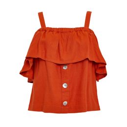 Threadbare. Threadbare Bluse 'Aspen' Damen Gr&ouml;&szlig;e XXL orange