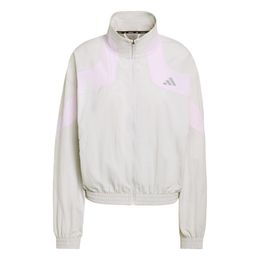 adidas Performance Trainingsjacke 'Adi365' Damen Gr&ouml;&szlig;e XXS grau / flieder