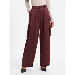Mbym Bundfaltenhose 'Valo' Damen Gr&ouml;&szlig;e 36 bordeaux