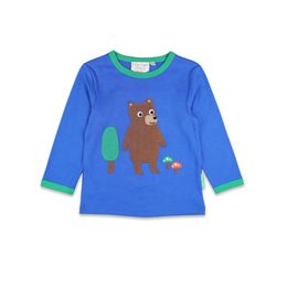Toby tiger Shirt 'B&auml;ren' Jungen Gr&ouml;&szlig;e 86 blau