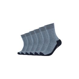Camano Socken Herren Gr&ouml;&szlig;e 39/42 blaumeliert / schwarz / wei&szlig;