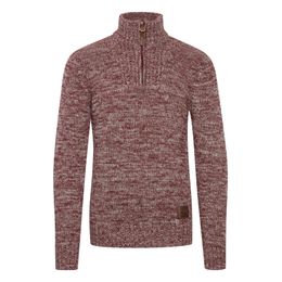 !Solid Pullover 'Philostrate' Herren Gr&ouml;&szlig;e S braun / grau / weinrot