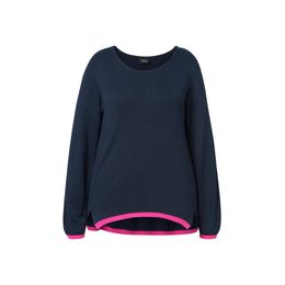 Lauras&oslash;n Pullover Damen Gr&ouml;&szlig;e XL marine / pink