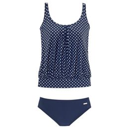Lascana Tankini Damen Gr&ouml;&szlig;e XS/S blau / wei&szlig;