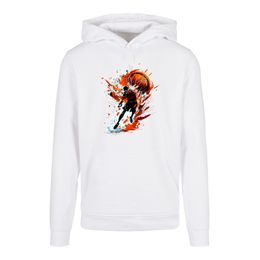 F4NT4STIC Sweatshirt Herren Gr&ouml;&szlig;e S orange / wei&szlig;