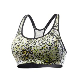 active by Lascana Lascana Active Sport-BH Damen Gr&ouml;&szlig;e XS gelb / apfel / schwarz / wei&szlig;